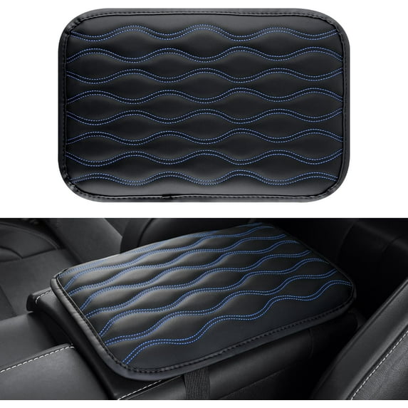 chasenew Auto Center Console Pad, Universal Waterproof Armrest Seat Box ...