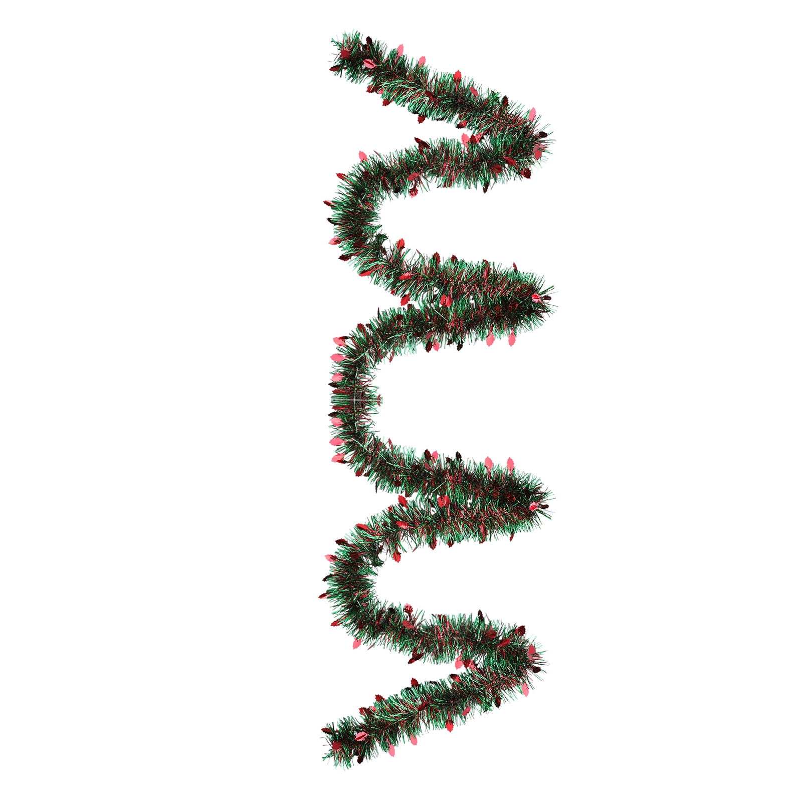 chaungfeng 196.8 Inch Two-Tone Christmas Strips, Red and Green Party ...