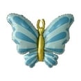 chaungfeng Blue Butterfly Balloons, 35 x 28 Inch Foil Mylar Balloons ...