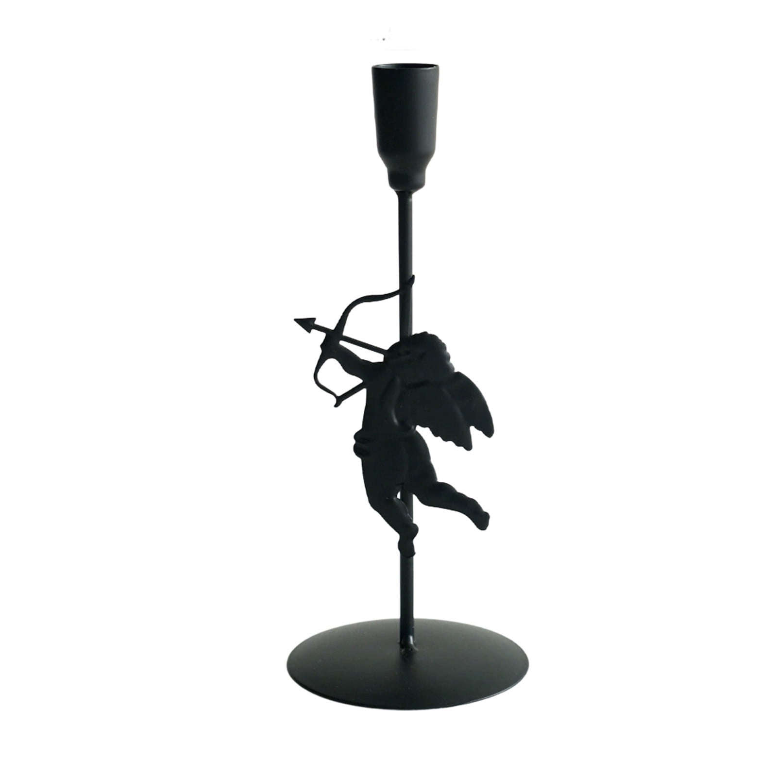 chaungfeng Cupid Shaped Iron Metal Candlestick, Wedding Ornament Tall ...