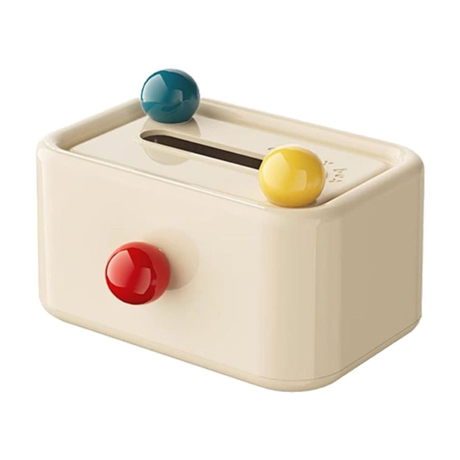 chaungfeng Desktop Tissue Box, Dopamine Style Paper Roll Holder for ...