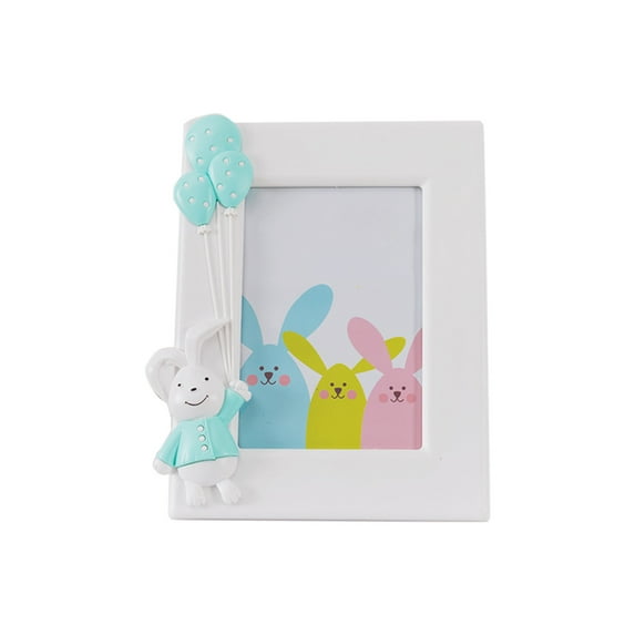 chaungfeng Easter Bunny Miniature Picture Frames, 7 x 9 Inch Bedroom ...