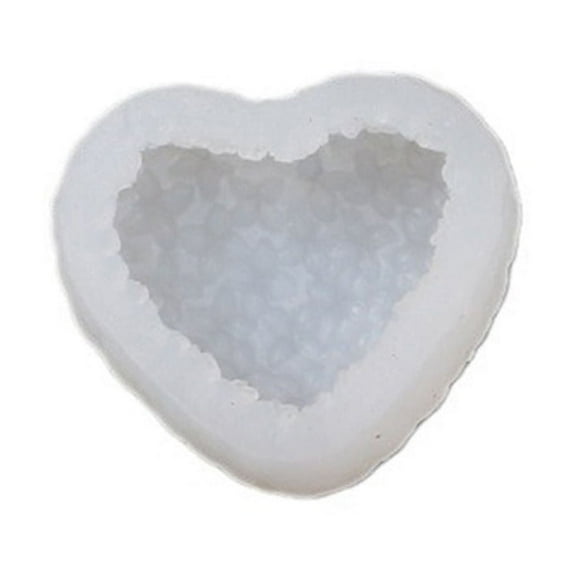 chaungfeng Heart-Shaped Candle Molds, Silicone 3D Flower Making ...