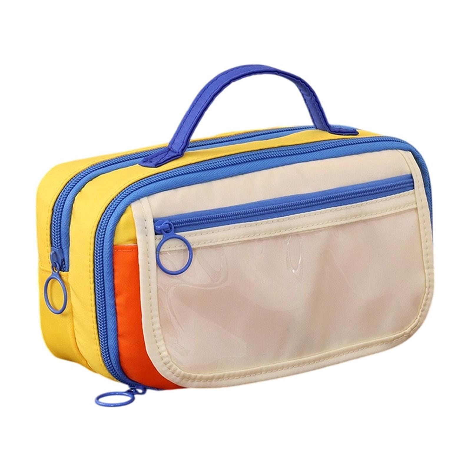 chaungfeng Large Capacity Pencil Case Pen Bag, Retro Style Stationery ...
