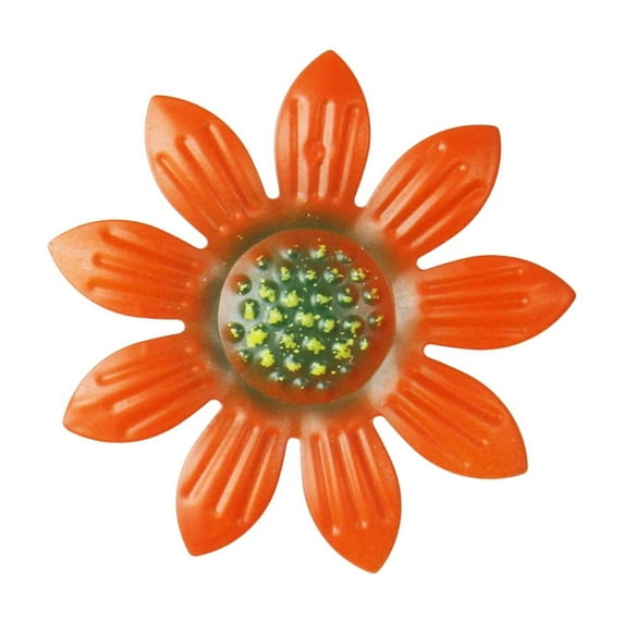 chaungfeng Metal Flower Wall Decor - 3.54" Multicolor Flower Decor for ...