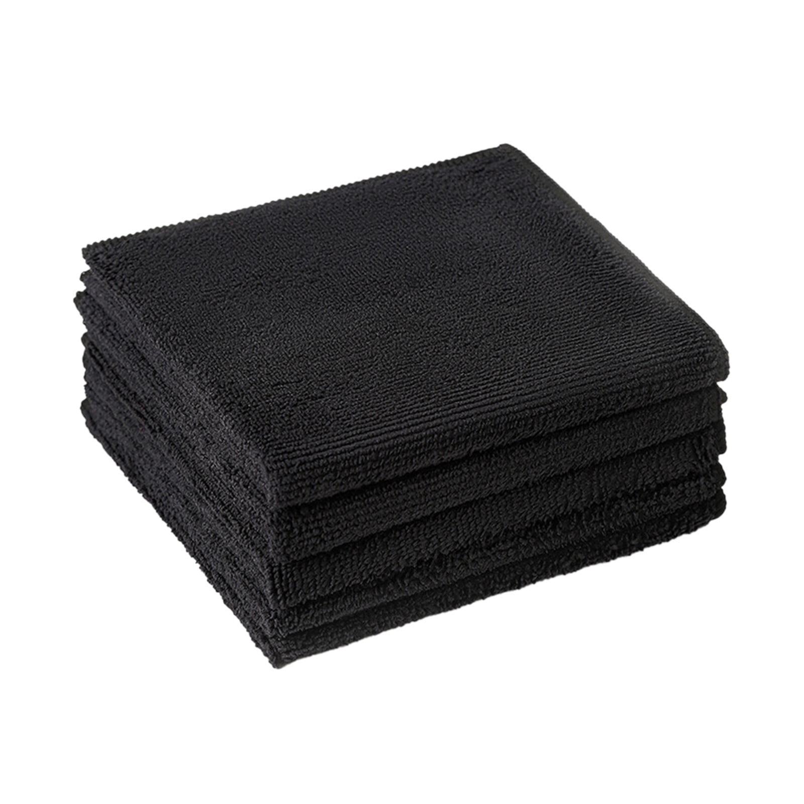 chaungfeng Microfiber Cleaning Cloth Black, Microfiber Towels for Cars ...
