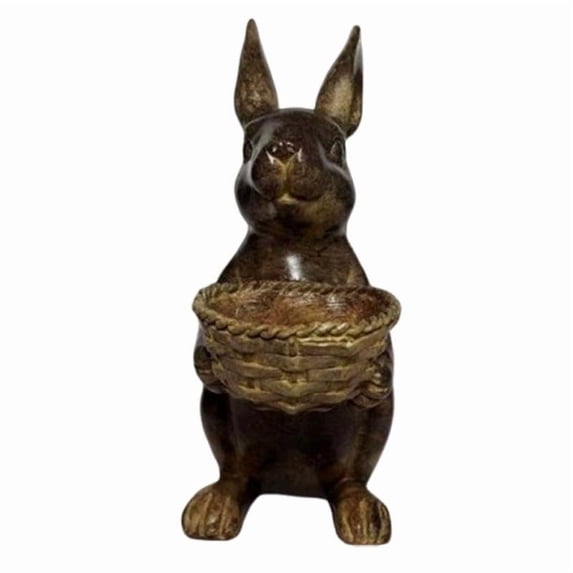 chaungfeng Rabbit Sculptures, 8 Inch Easter Bunny Decorations, Animal ...