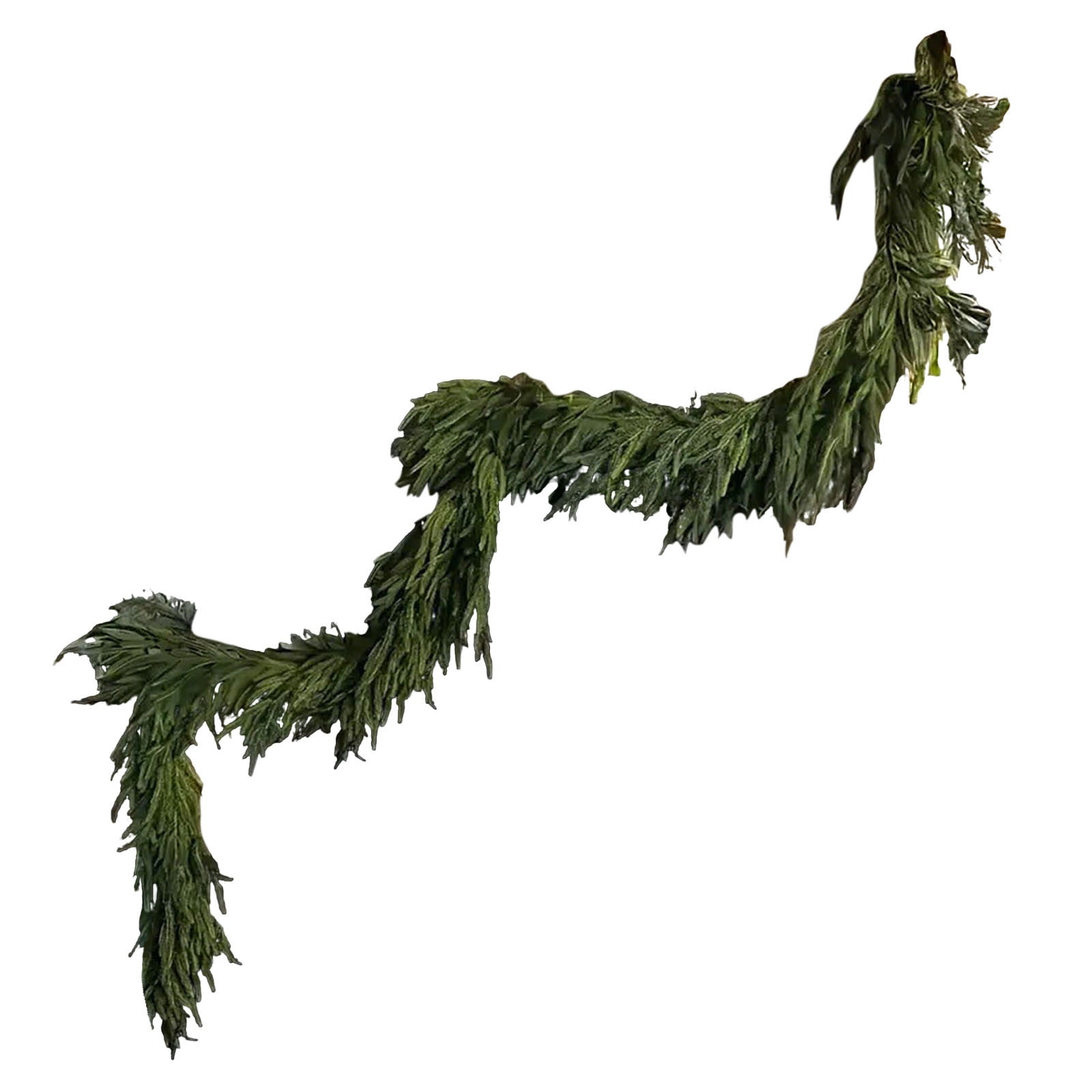 chaungfeng Realistic Norfolk Wreath, Artificial Green Needles for ...