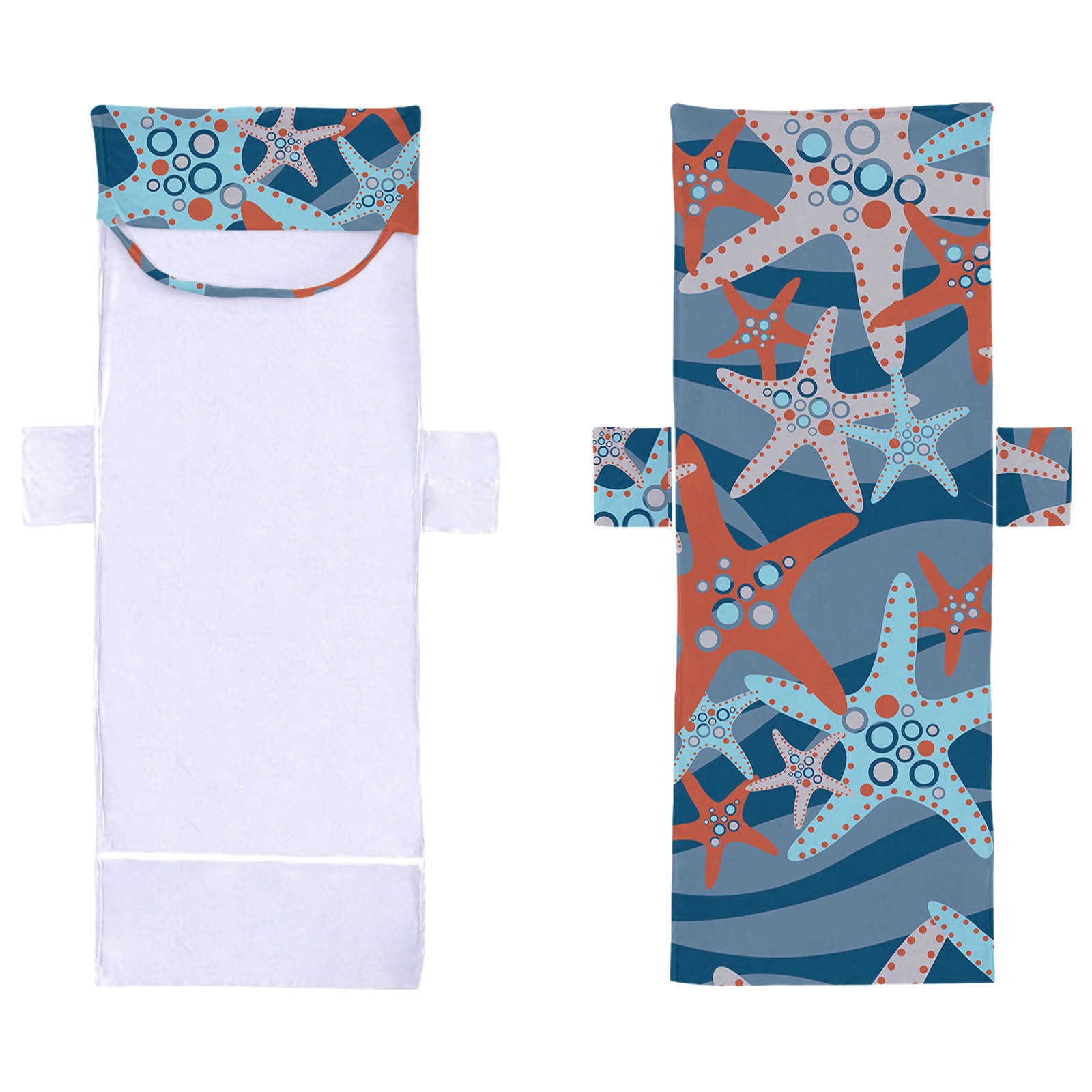 chaungfeng Sun Beach Chair Cover,Microfiber Towel Pool Chair Cover with ...