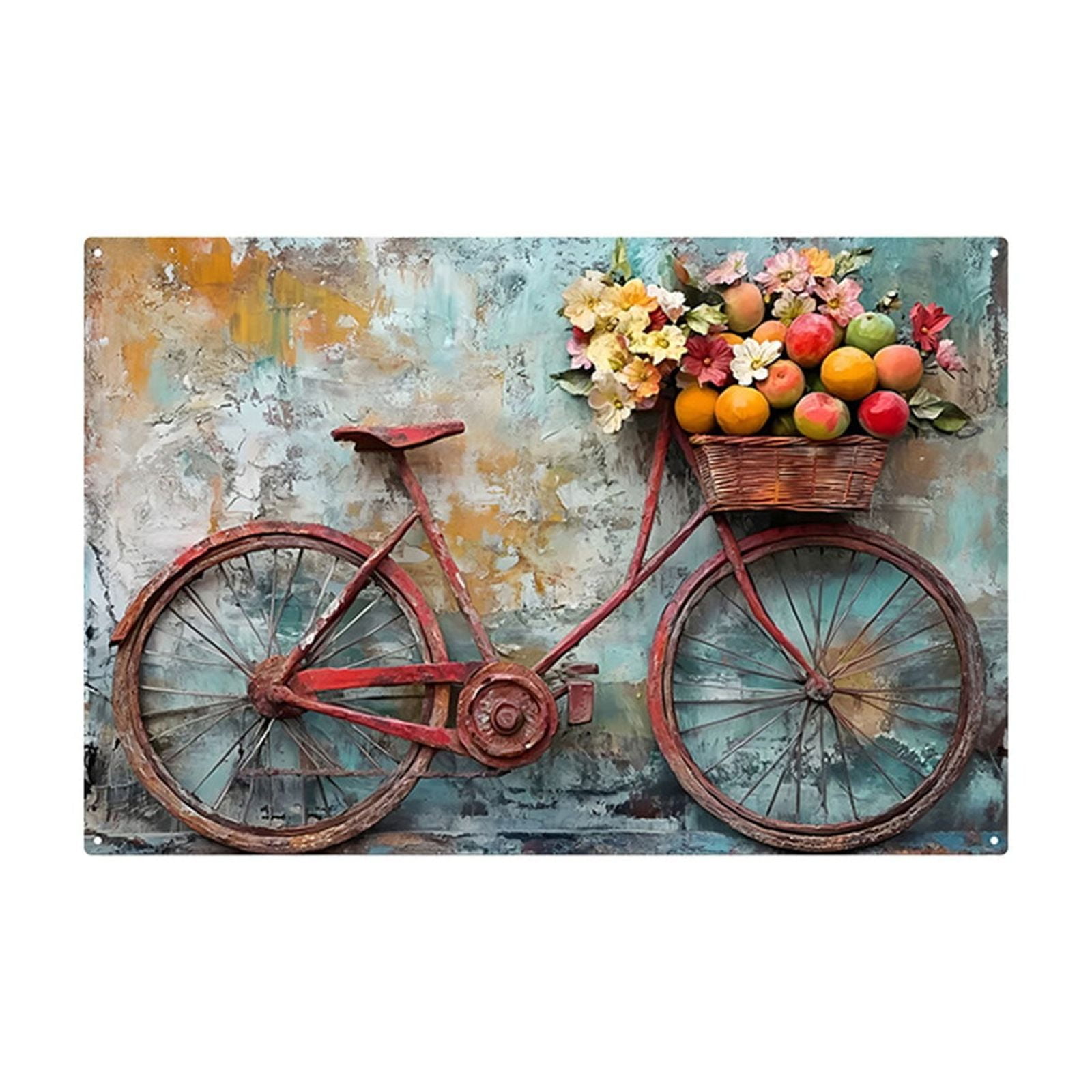 chaungfeng Three Dimensional Simulation Metal Sheet Art, Waterproof and ...