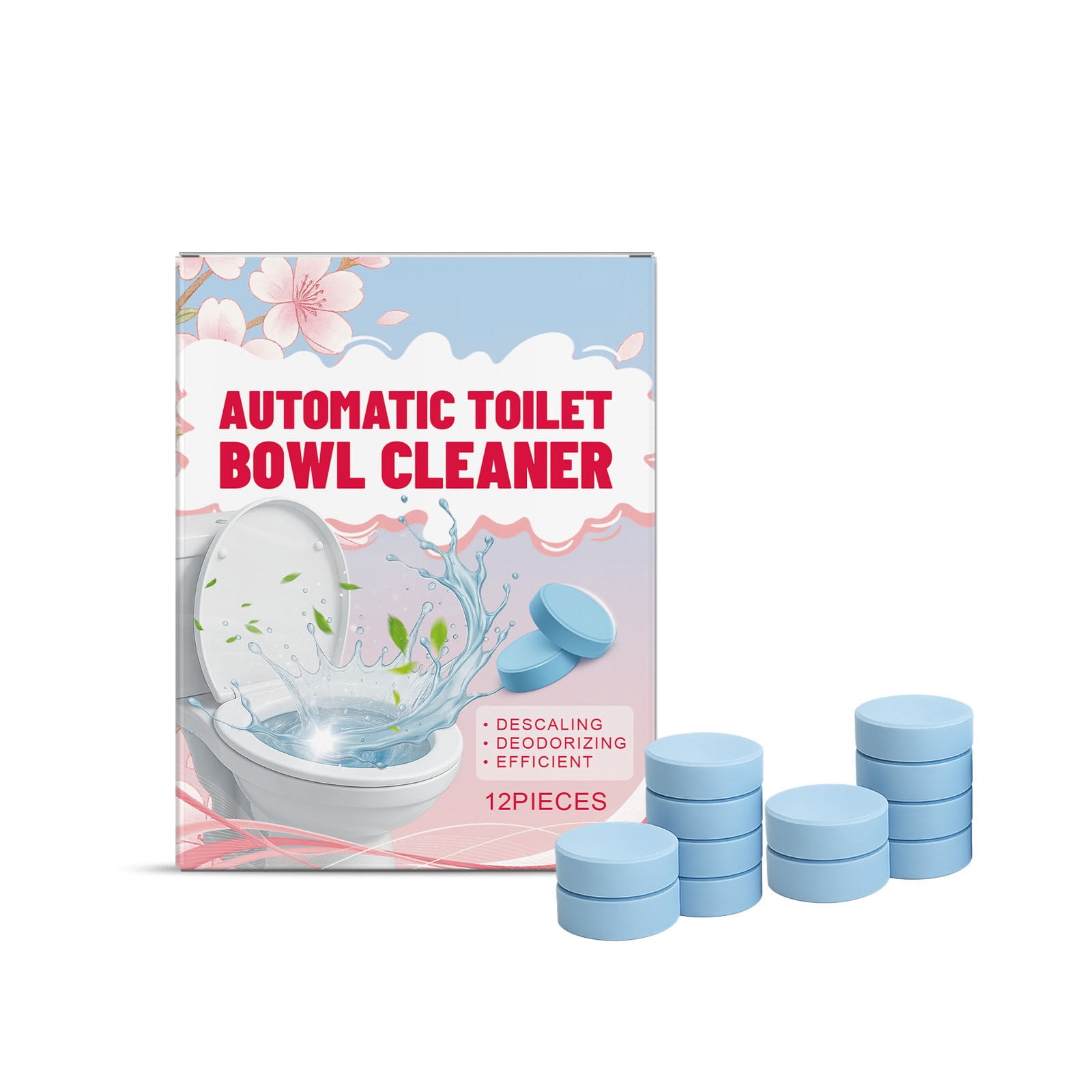 chaungfeng Toilet Bowl Cleaners - 12 PACK, Household Toilet Cleaner ...