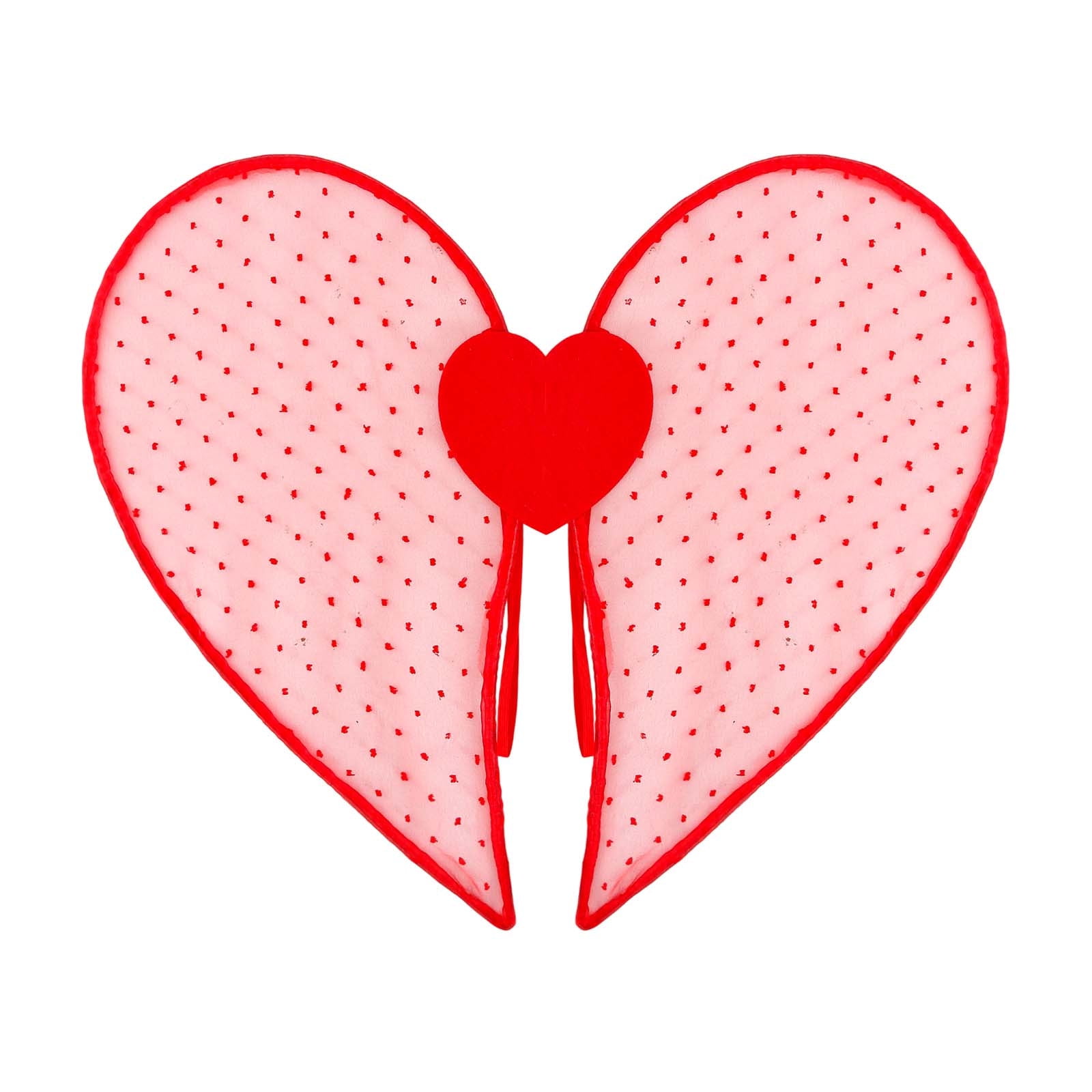 chaungfeng Valentine Angel Wing Props, Quick Assembly Design Organdy ...