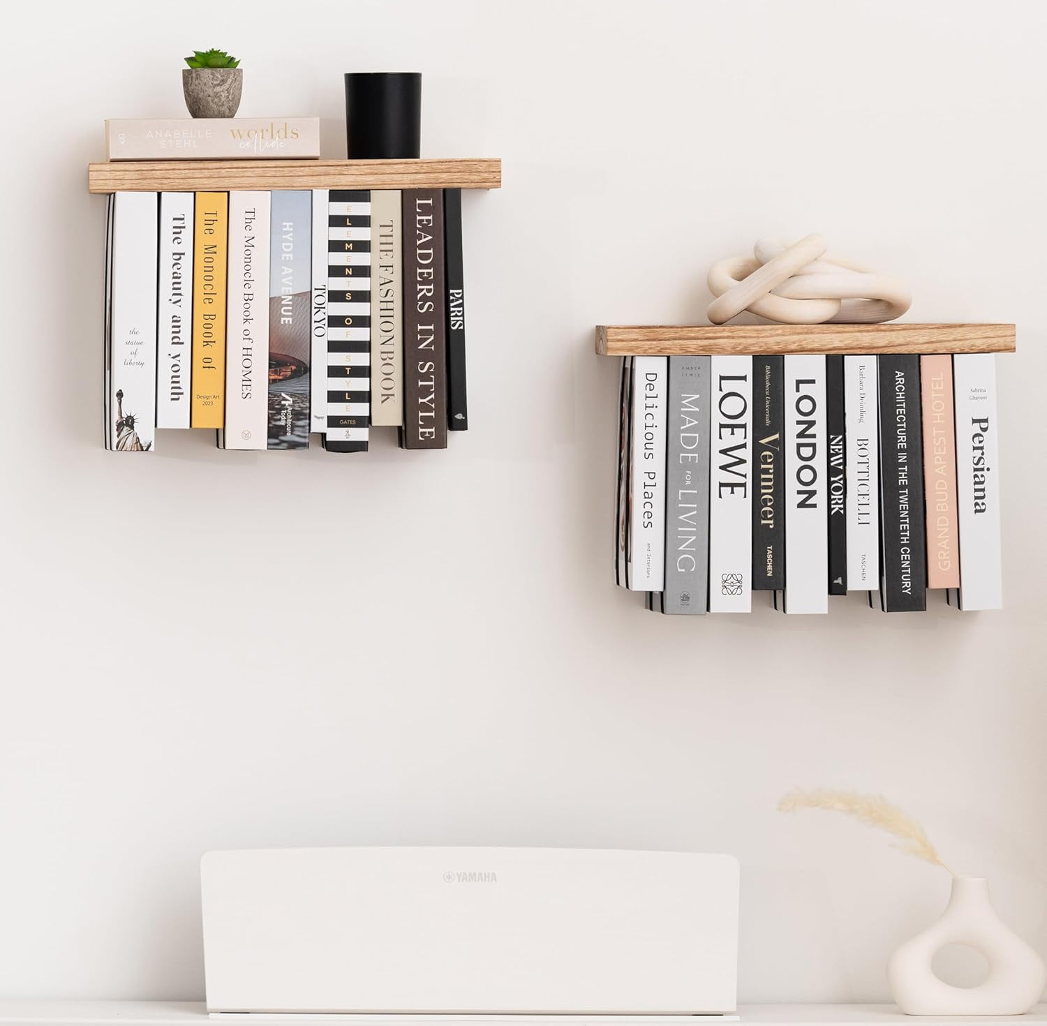 chdqwer Floating Book Shelves for Wall Mounted - Upside Down Space ...