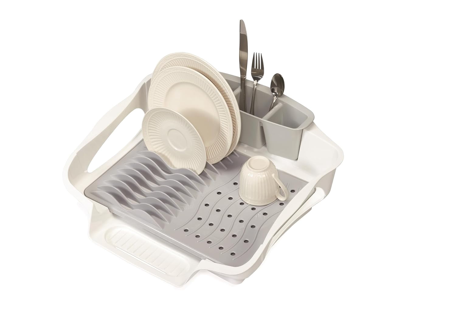 chdqwer Grey/White Ultimate Dish Rack - Walmart.com