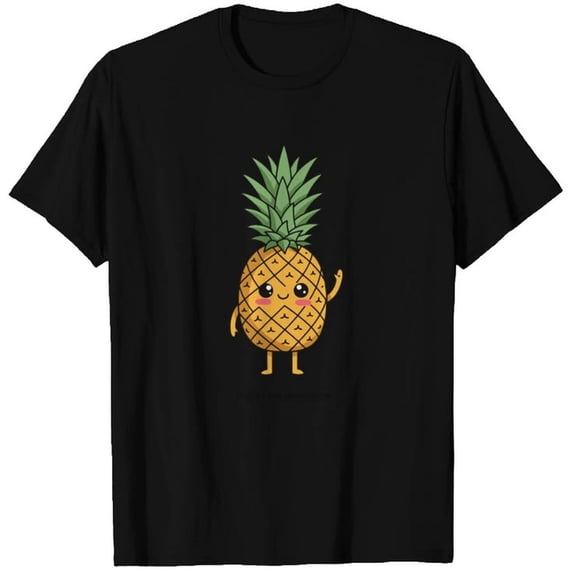 cheerful pineapple character T Shirts - Walmart.com