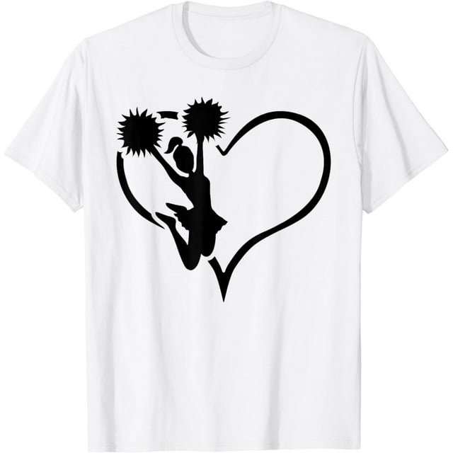 cheerleading cute for women youth girls cheerleader T-Shirt - Walmart.com