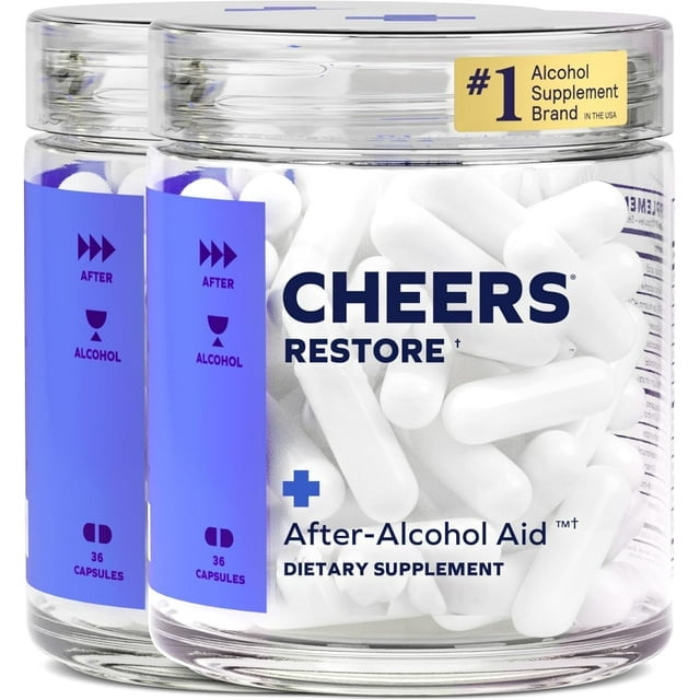 cheers restore supleme 36 Caps | Pack of 2 - Walmart.com
