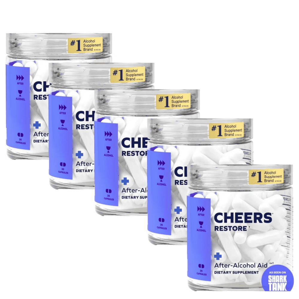 cheers restore supleme 36 Caps | Pack of 5 - Walmart.com