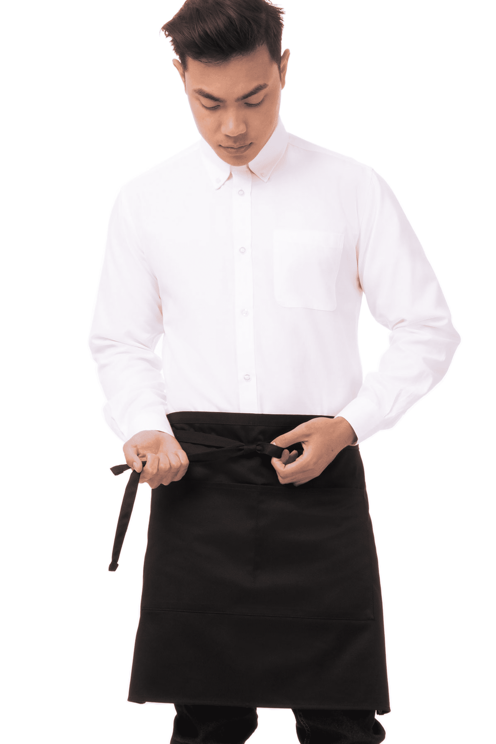 Chef Works Unisex Half Bistro Server Apron, Kitchen Apron with Pocket ...