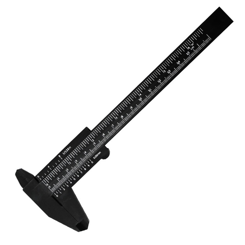 chengsi 0-150mm Double Rule Scale Plastic Vernier Caliper Mini ...