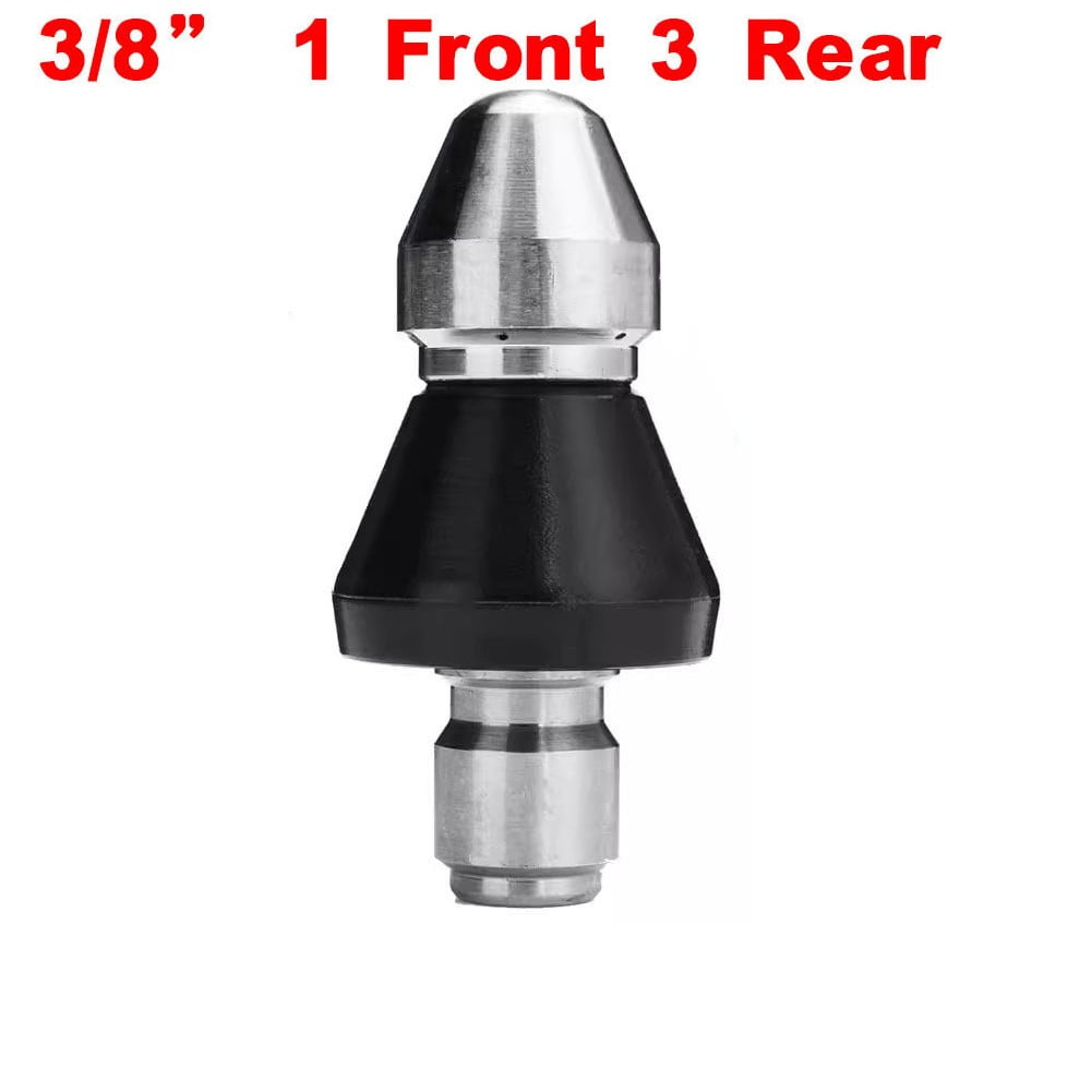 chengsi 1/4'' 3/8" Sewer Jetter Nozzle Pressure Washer Drain Cleaner ...