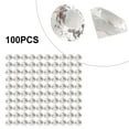 chengsi 100pcs Acrylic Gems Faux Diamond Filler Props Wedding Party ...