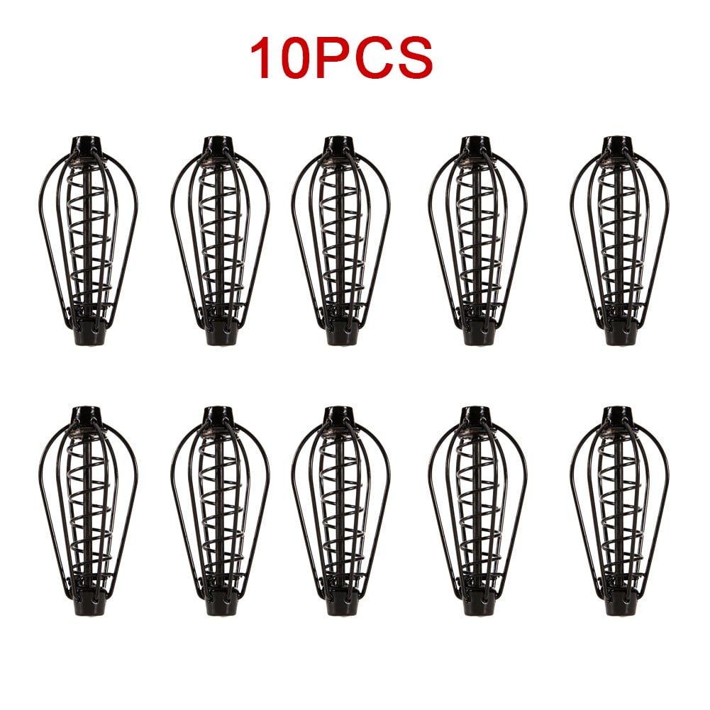 chengsi 10pcs 6 Wire Method Carp Fishing Feeder Swim Feeders Spring ...