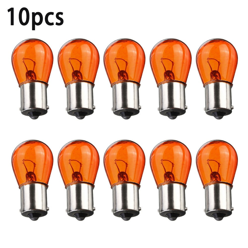 chengsi 10pcs PY21W 1156 BA15S Amber Car Auto Indicator Break Parking ...
