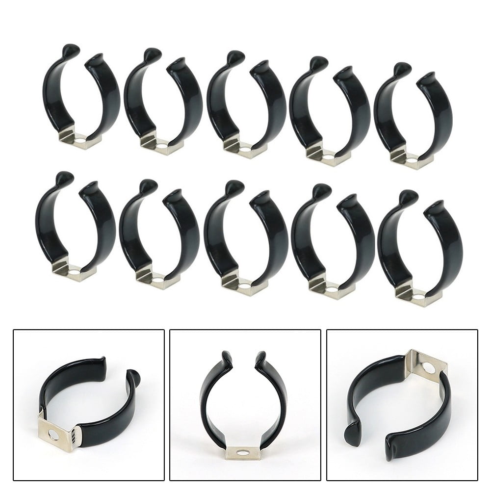 chengsi 10x Narrow Base Tool Spring Terry Clips Pipe Clamp Heavy Duty ...