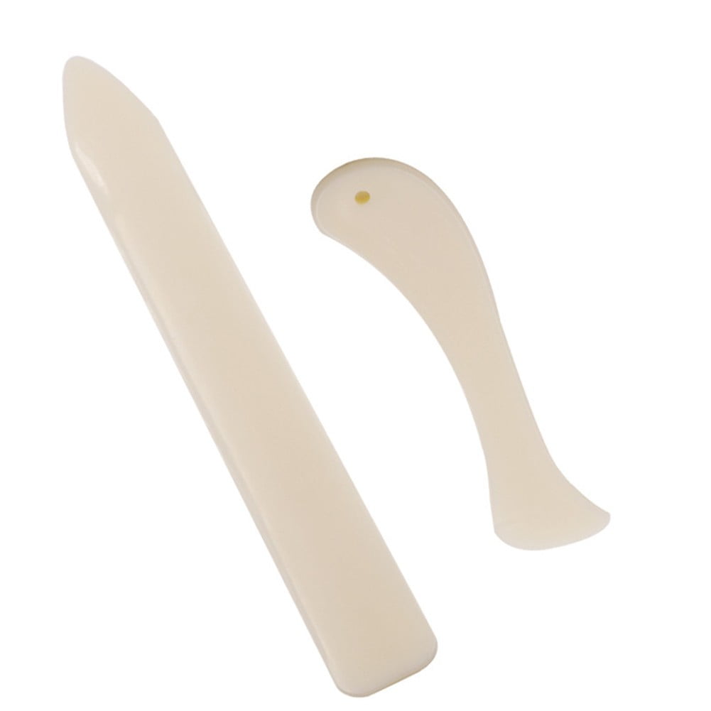 chengsi 2Pcs Bone Folder Multifunctional DIY Leather Craft Leather ...