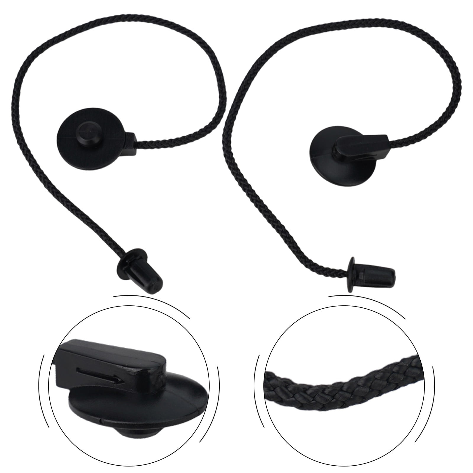 chengsi 2pcs Car Rear Inner Tonneau Hatch Cover Lift Strap String For ...