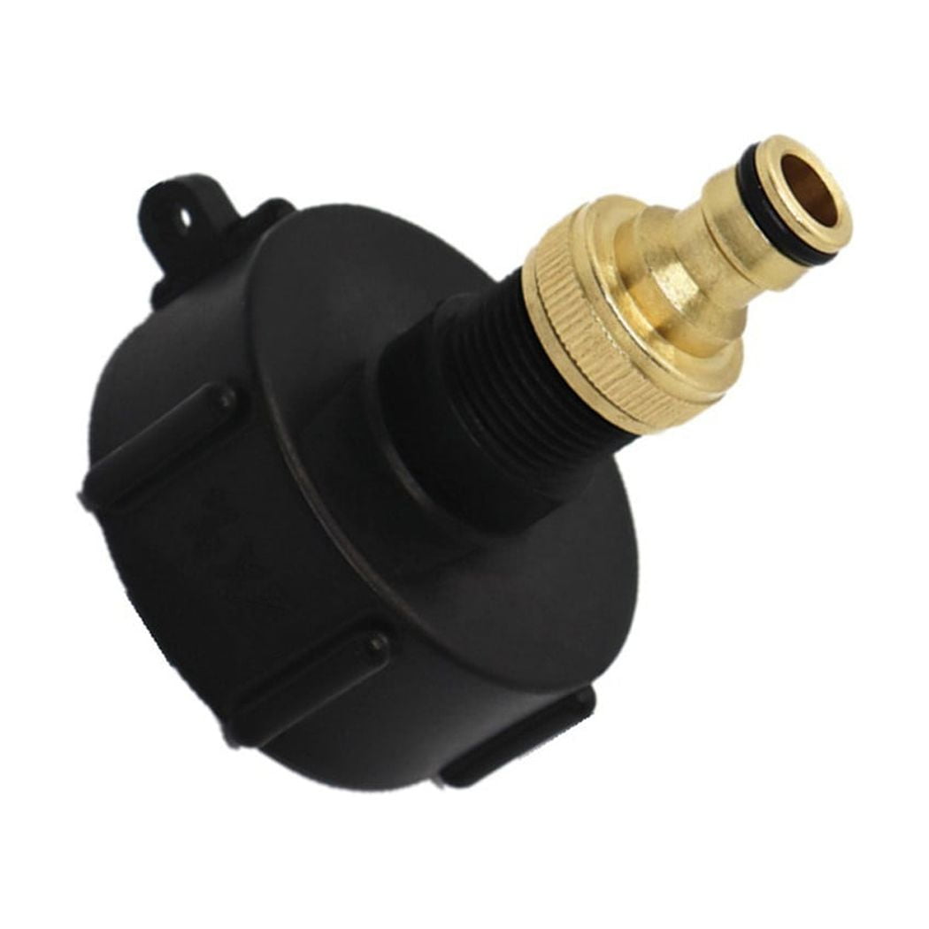 chengsi 3/4 Inch S60X6 Plastic IBC Tank Adapter Reducer Connector Hose ...