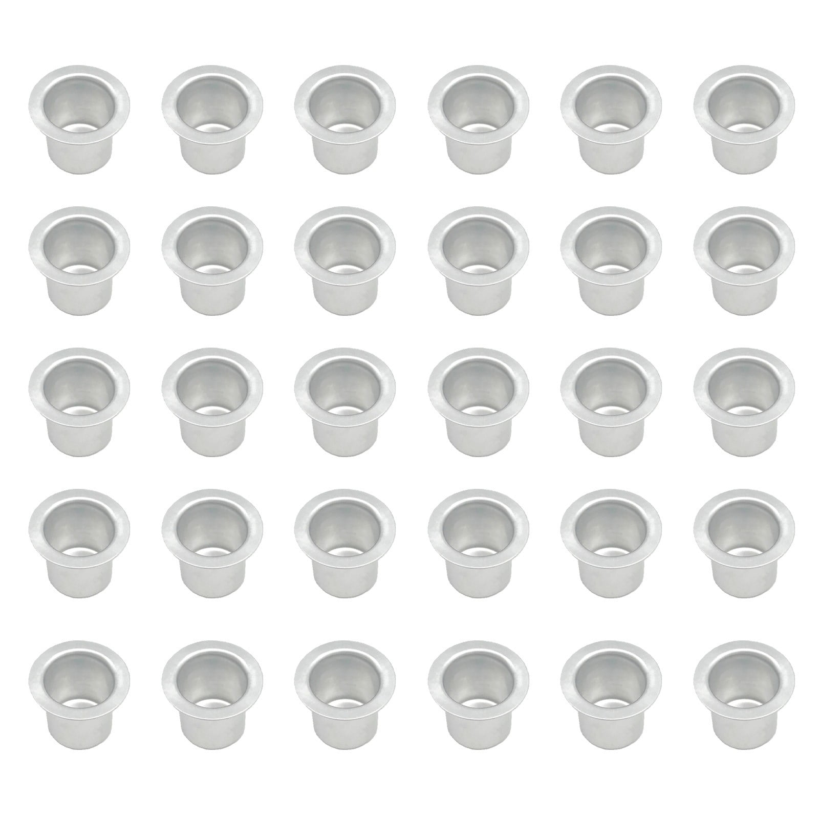 chengsi 30/50pcs Candle Holder Metal Candle Insert For Taper Candles ...