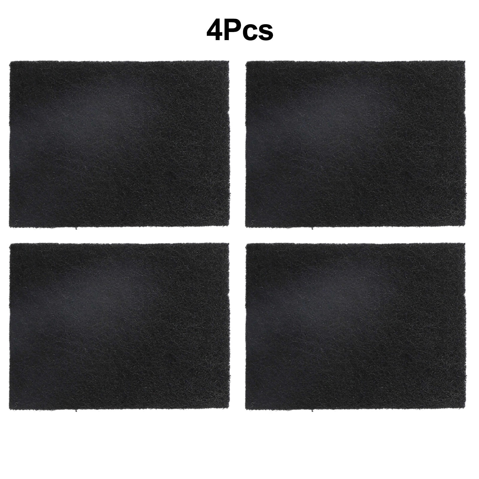 chengsi 4× Activated Carbon Filter Mats 9.5×7×0.5cm for Kitchen Control ...
