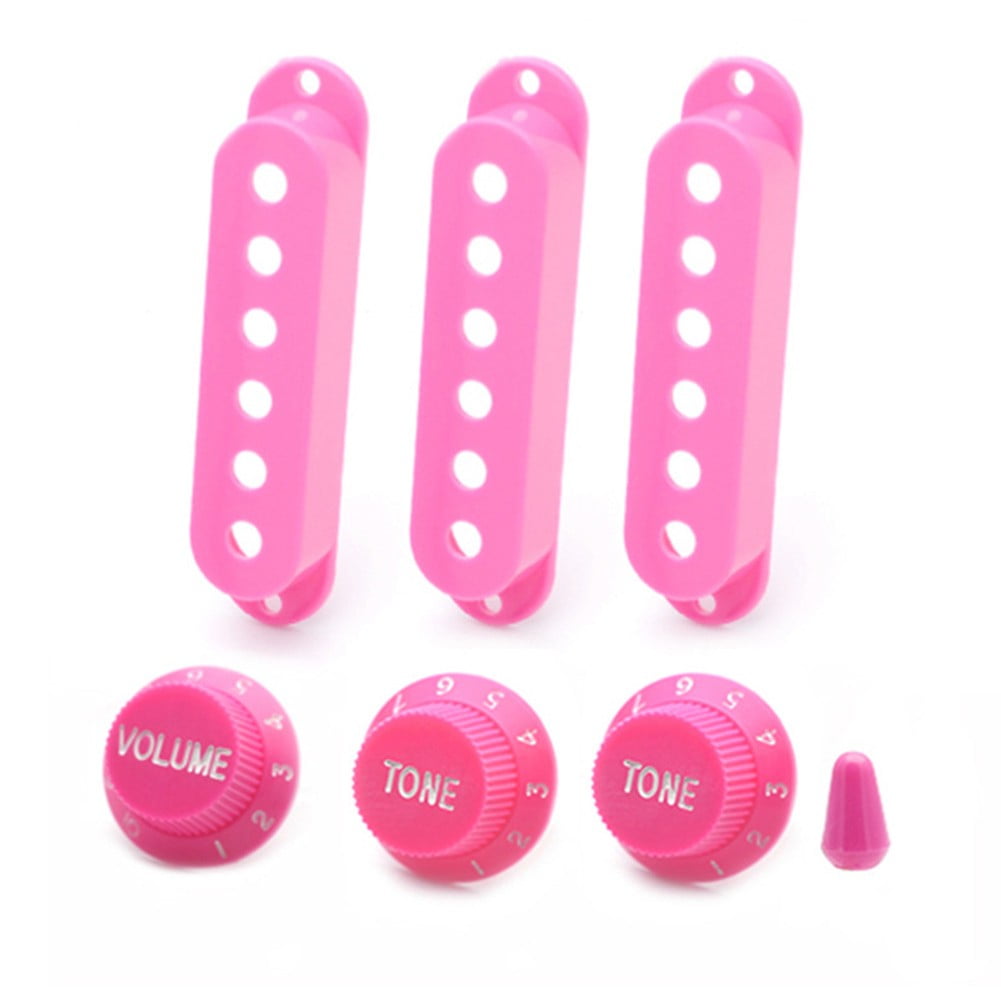 chengsi 48 50 52MM Pickup Covers 1 Volume 2 Tone Knob SSS For Strat ...