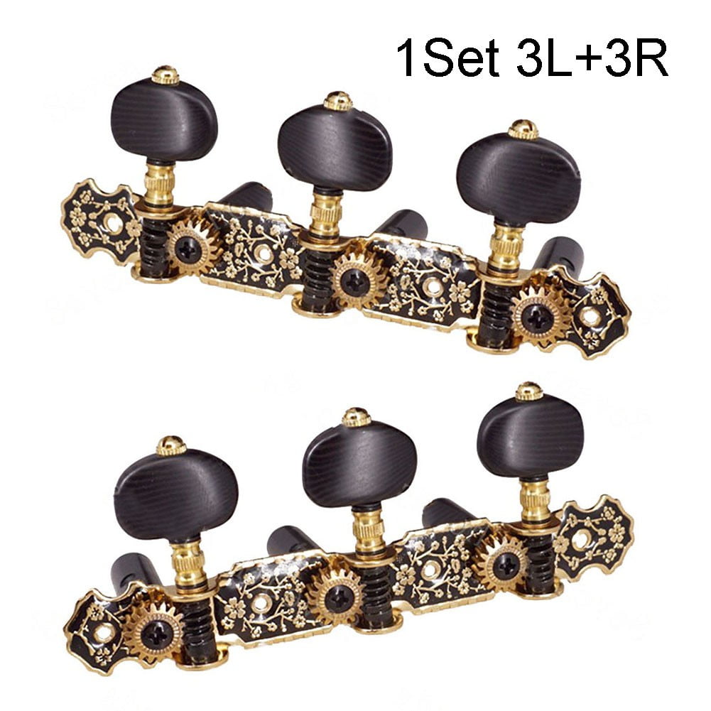chengsi 6pcs/set Guitar Machine Heads Classic Guitar String Tuning Pegs ...