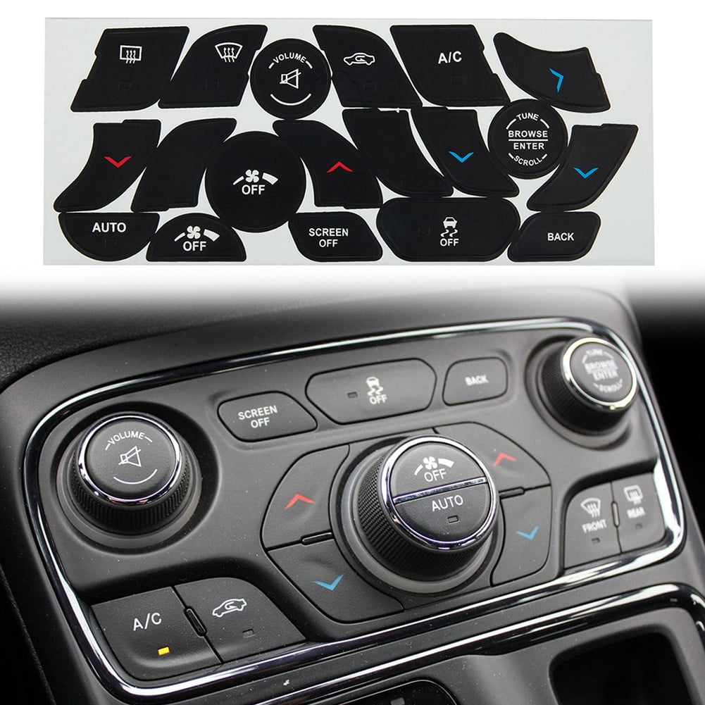 chengsi A/C Button Repair Sticker Front Replacement For 200 2014-2017 ...