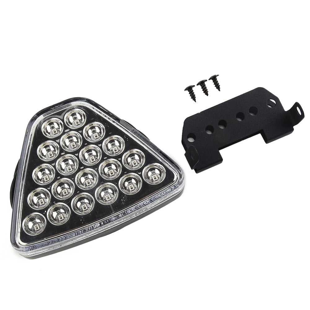 chengsi Car F1 Style Triangle Red LED 3rd Rear Bumper Tail Stop Strobe ...