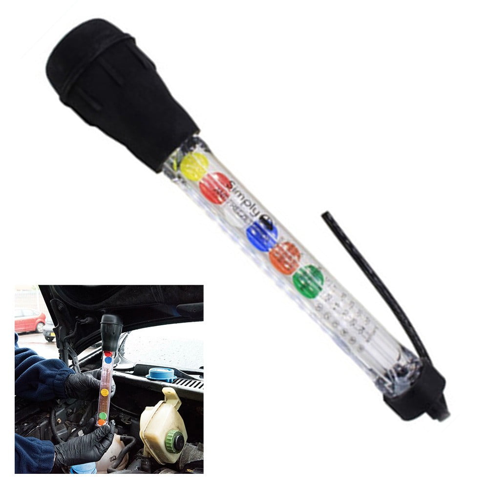 chengsi Deluxe Antifreeze & Coolant Tester Hydrometer Tester Automotive ...