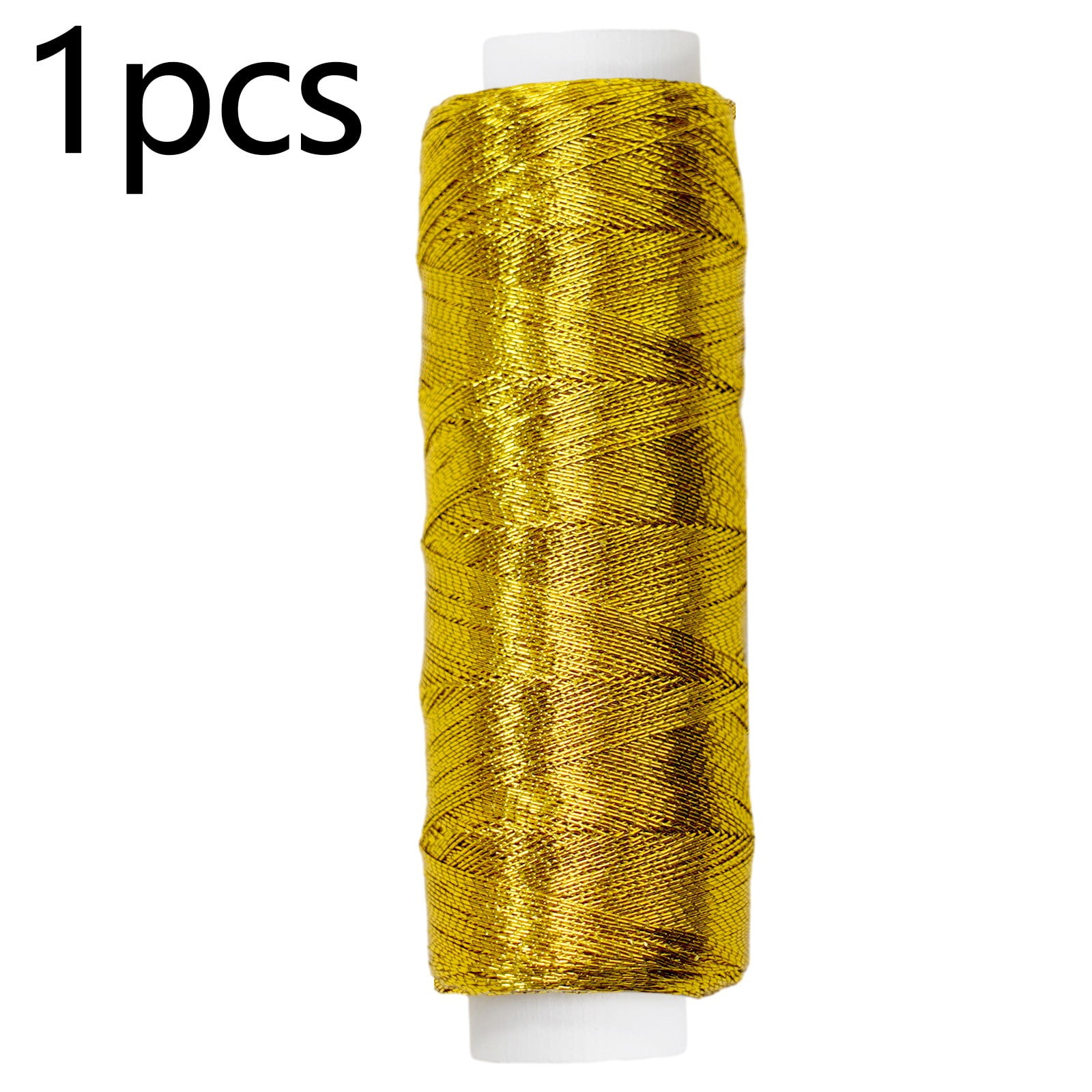 chengsi Glossy Silver Gold Embroidery Thread For Diy Knitting Sewing ...