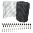 chengsi Gutter Protect Mesh Gutter Guard Black Leaf Mesh PP Quickly ...