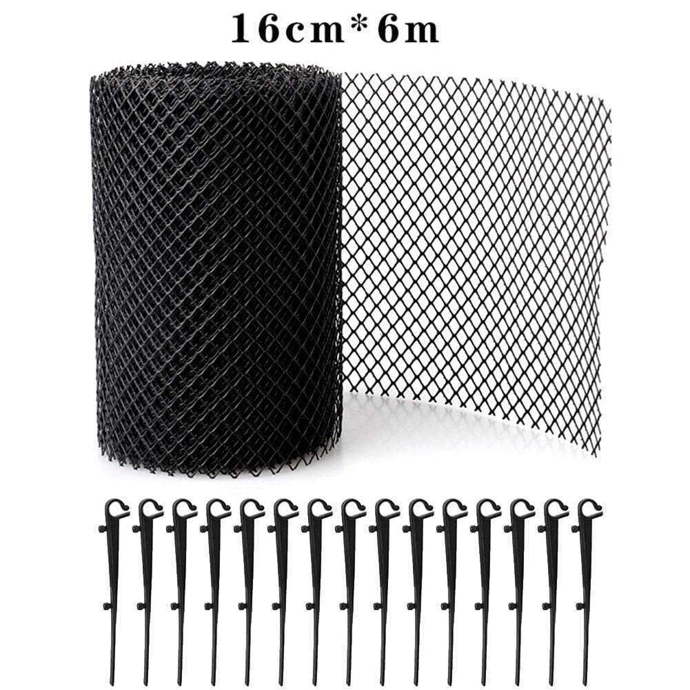chengsi Gutter Protect Mesh Gutter Guard Black Leaf Mesh PP Quickly ...