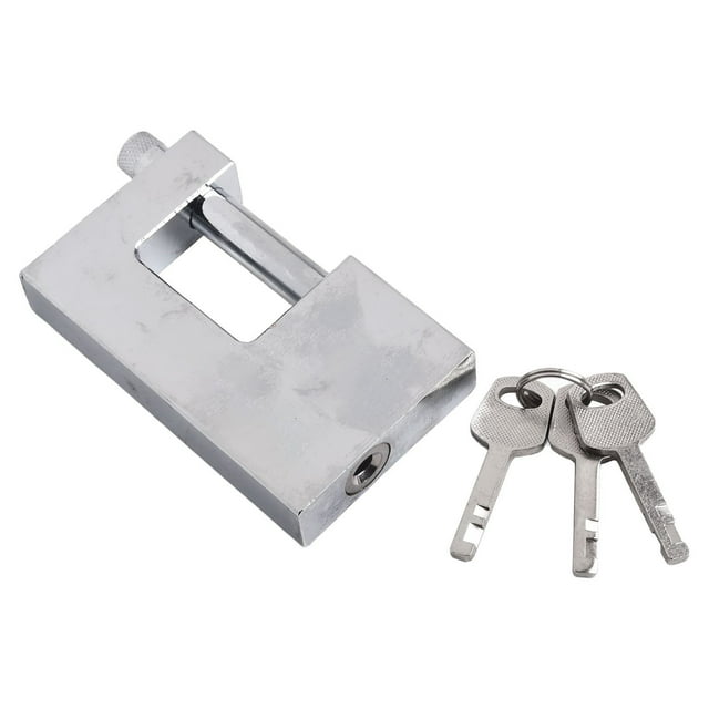 chengsi Heavy Duty Zinc Alloy Padlock for Maximum Security D Shaped ...