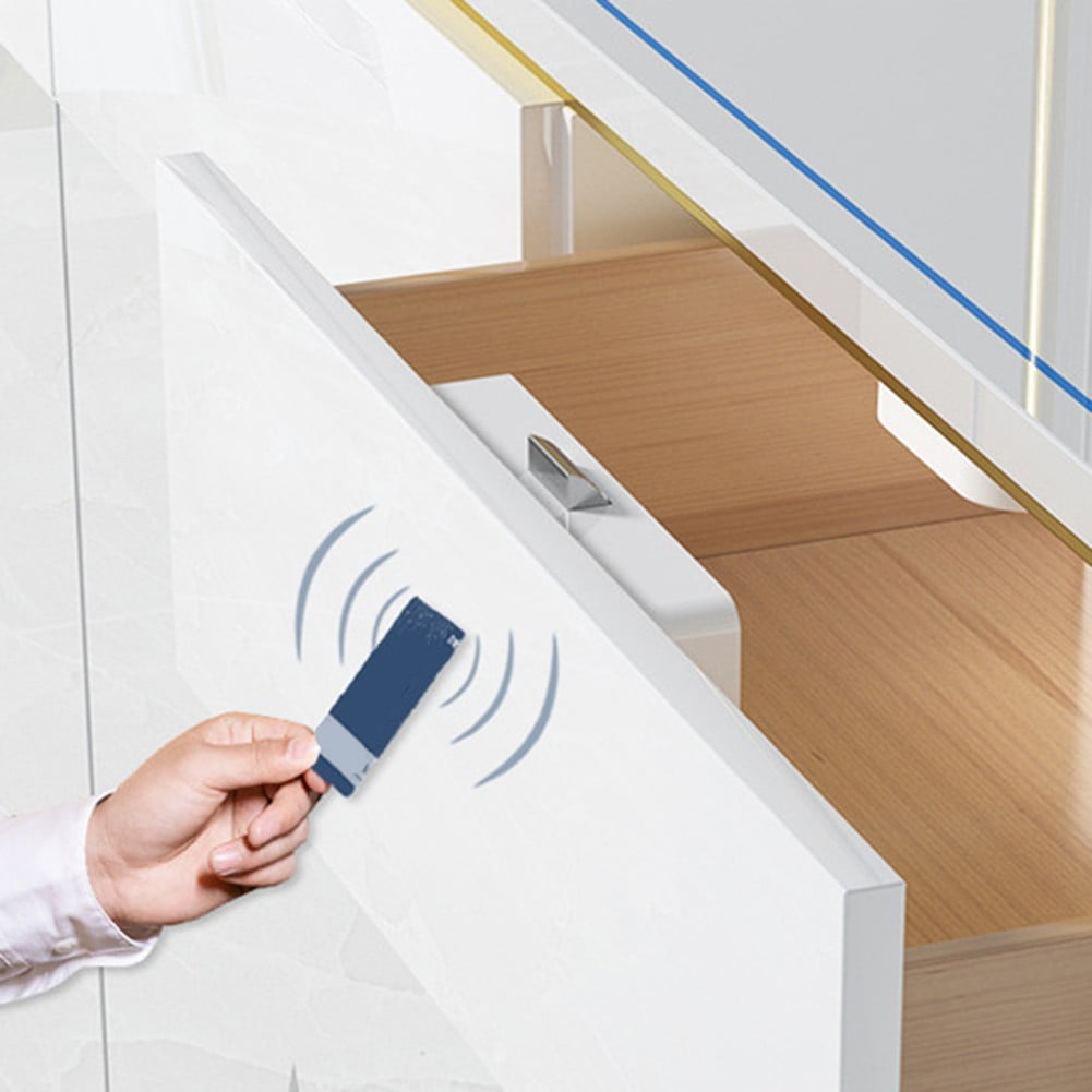 chengsi Invisible Smart Lock for Cabinets Fast Card Unlocking Low ...