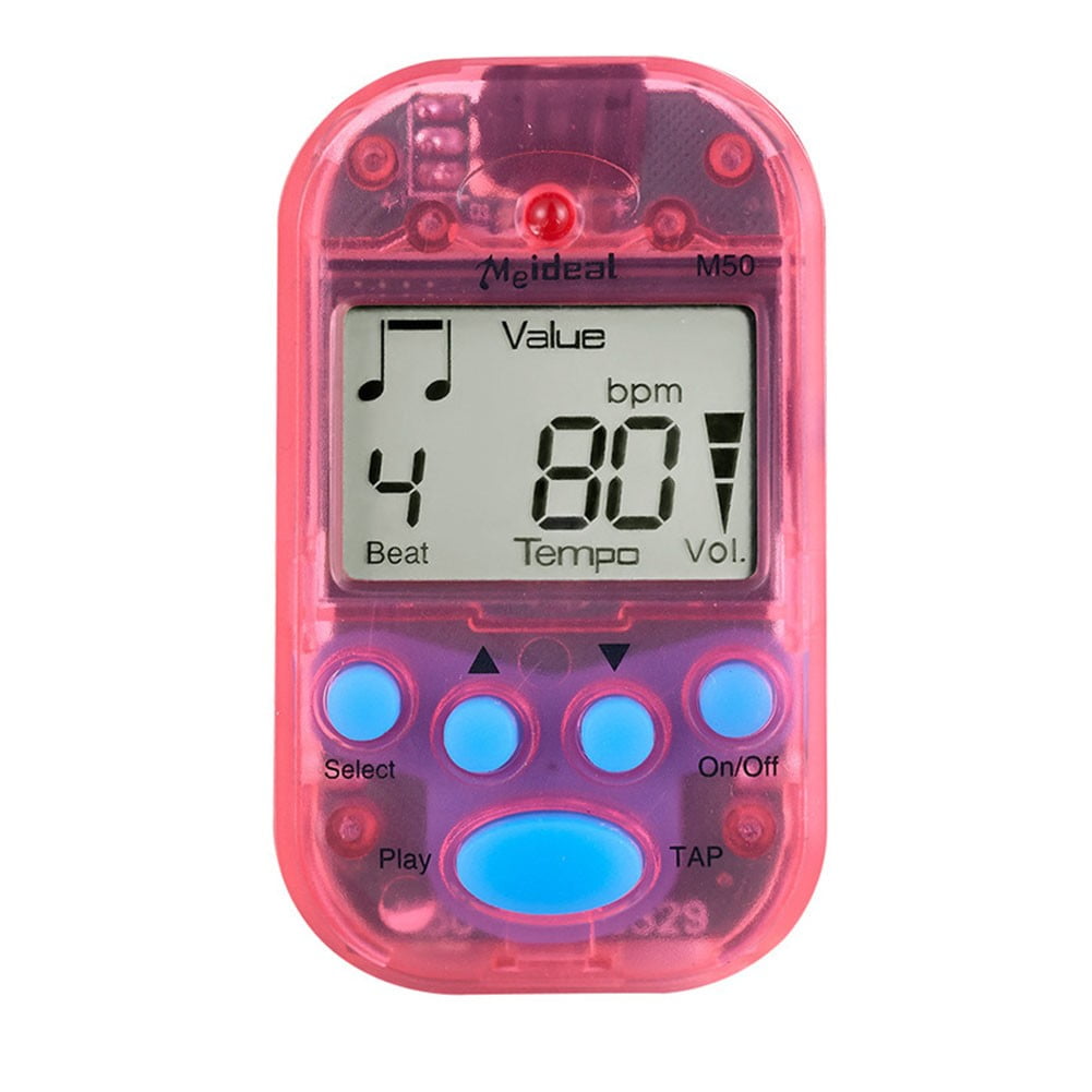 chengsi M50 Mini Electronic Metronome LCD Digital For Violin Bass ...