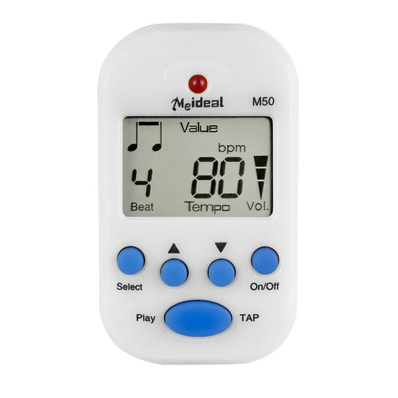 chengsi M50 Mini Electronic Metronome LCD Digital For Violin Bass ...