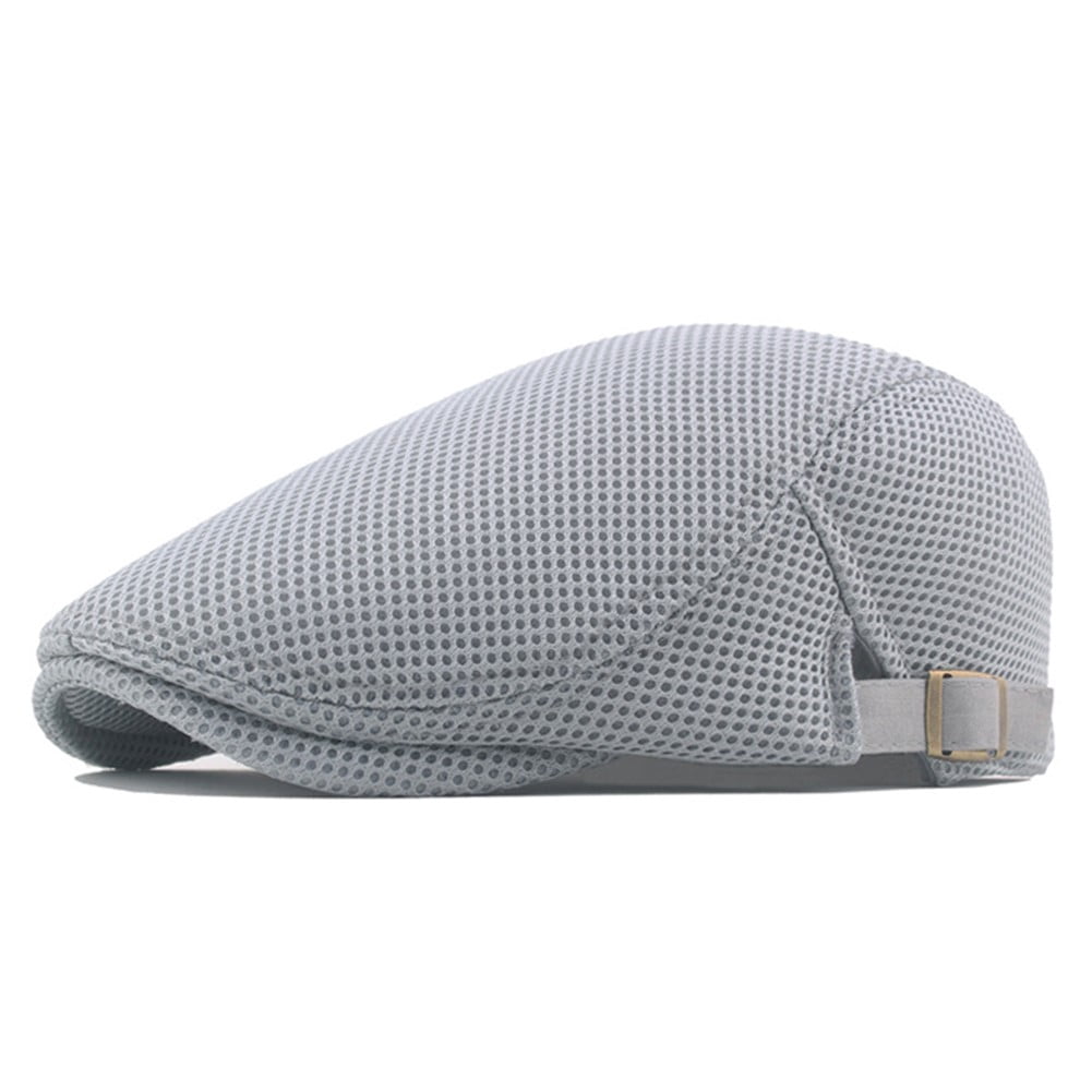 chengsi Mens Hat Lightweight and Breathable Mens Summer Ivy Cap Newsboy ...