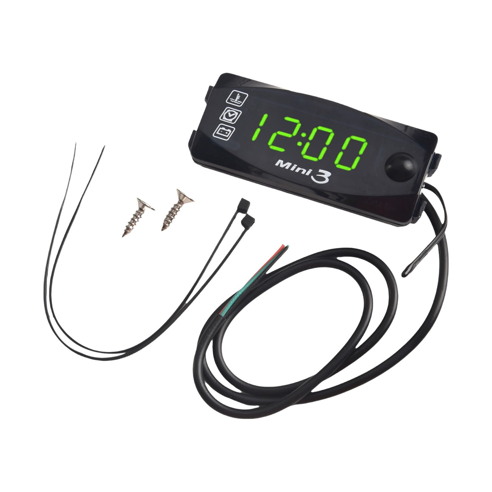 chengsi Motorcycle Voltmeter Electronic Clock For LED Digital Display ...