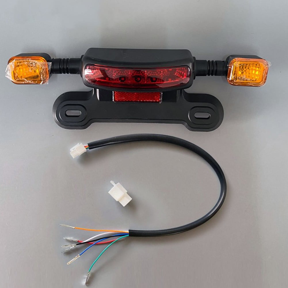 chengsi Multi-function Electric Bike Tail Light Kit 48/60/12V ...