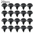 chengsi Plastic Black Fasteners 7mm Hole Car Rivets Clips For Toyota ...